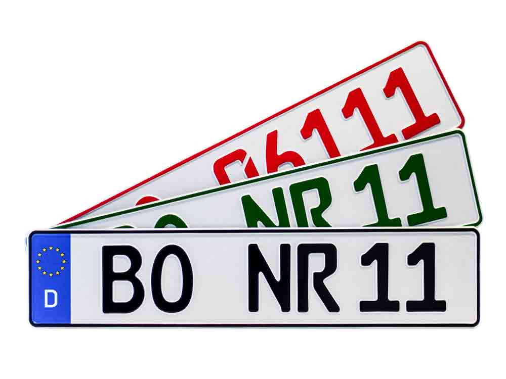 Wir fertigen hochwertige Autoschilder, Kennzeichen, Autokennzeichen und ...